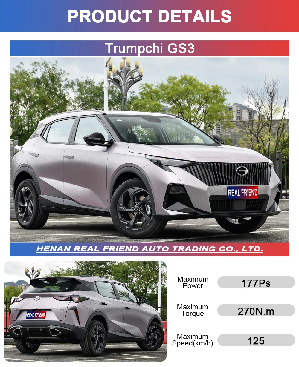 Gac Trumpchi Gs3 Turbo Engine Car Left Steering Trumpchi Gs3 Suv Car ...
