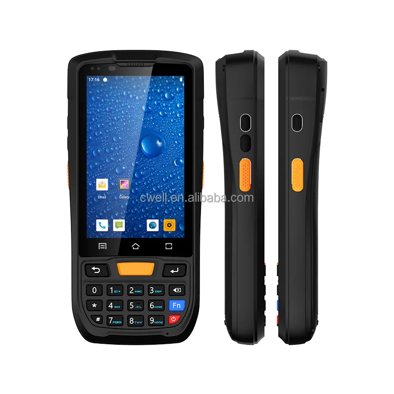 Uniwa Hs001 4 Inch Ip67 Android 9.0 Rugged Handheld Pda 1d/2d Qr ...