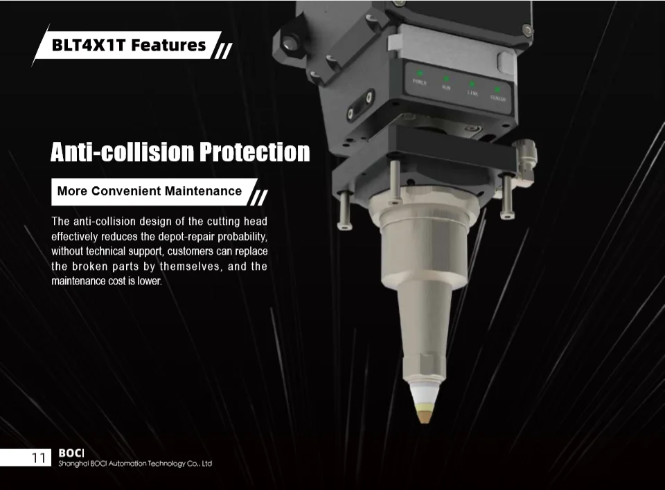 BOCI Blt421 4-8kW Auto-Focusing Fiber Laser Cutting Head for Fiber ...