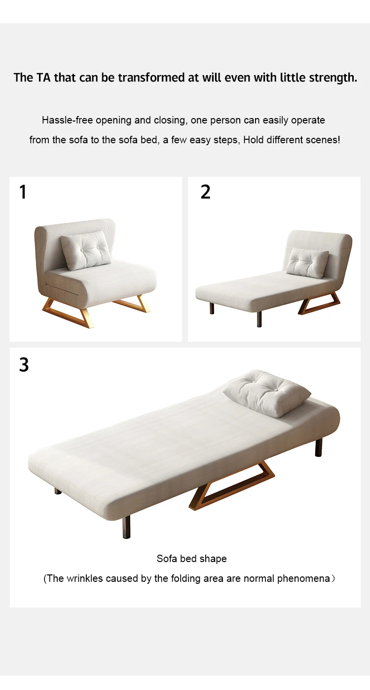 Fold Out Cheap Modern Multifunction Folding Single Sofa Bed Foldable ...