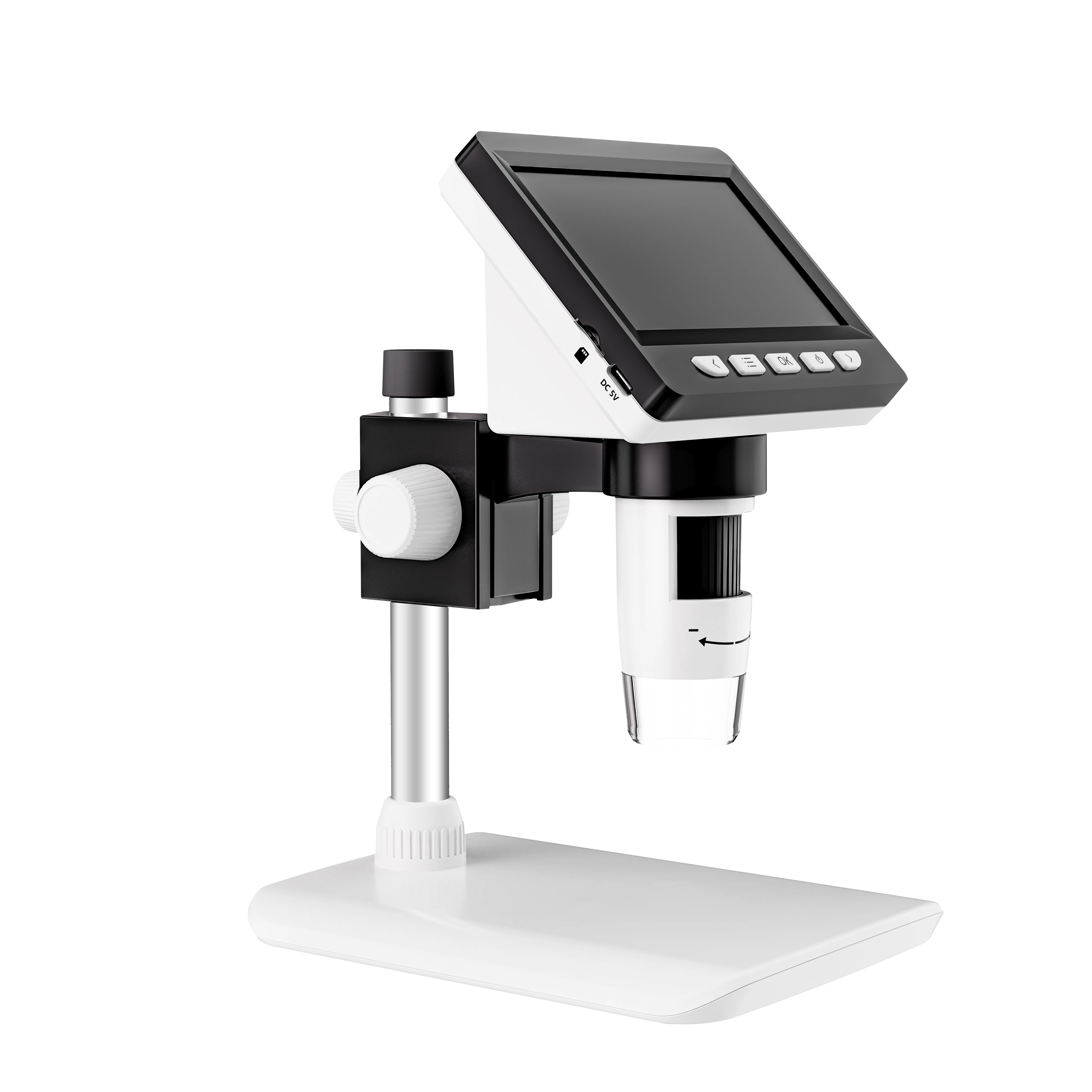 Aleezi 307-b 4.3 Inch Lcd 1000x Microscopio Magnifying Glass Camera ...