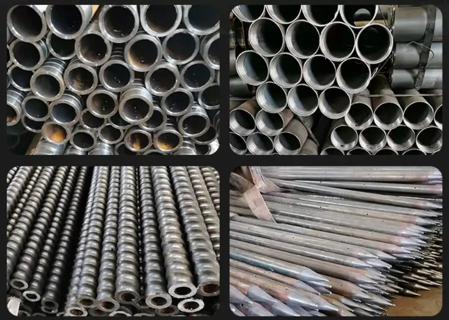 Galvanizing Sonic Logging Test Steel Tube Pipe for Voice Detector in Bridge