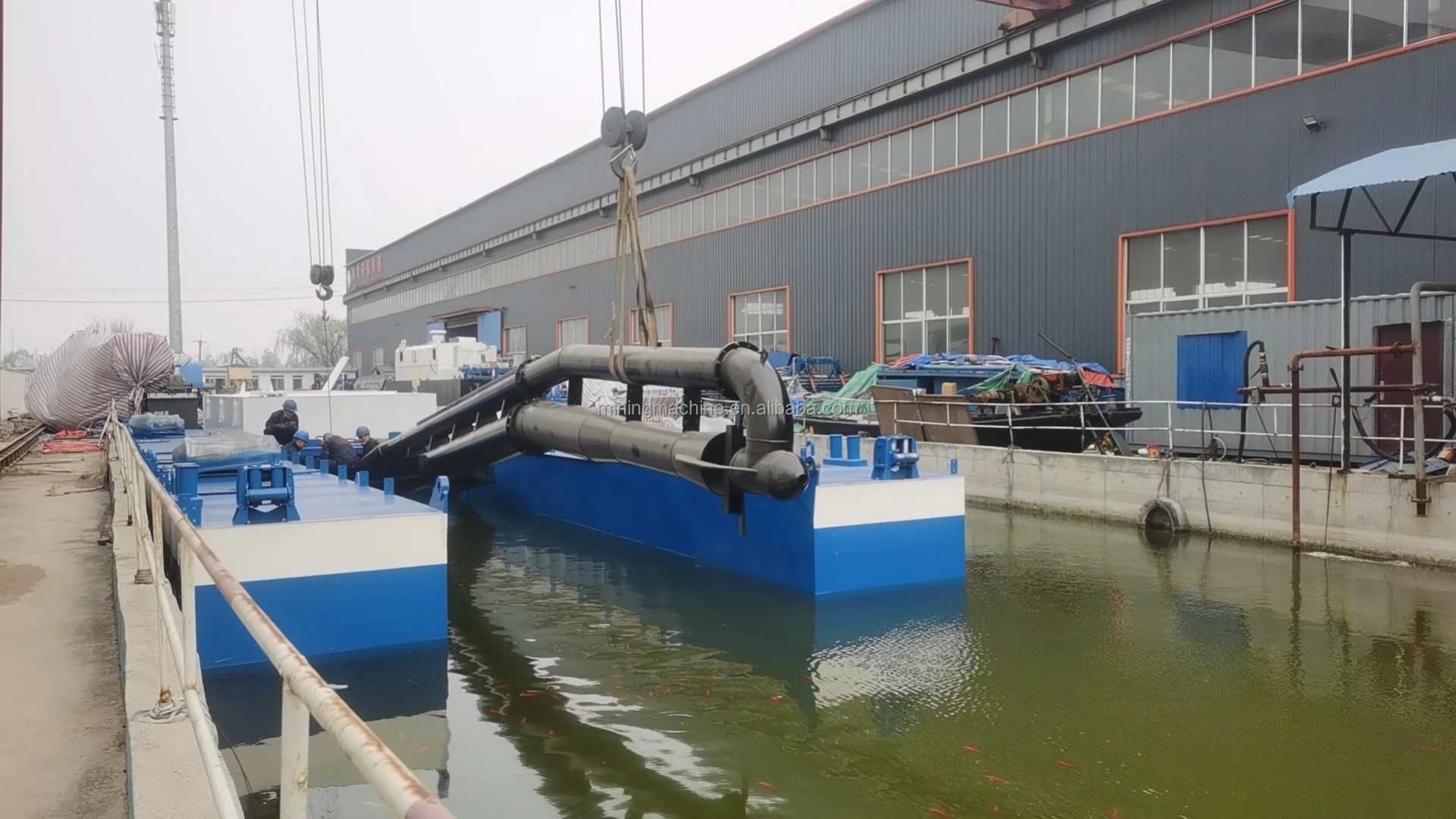 Keda Diesel Powered Heavy Duty Jet Suction Dredger /spray-water Sand ...
