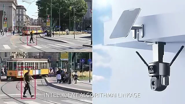 Hot Auto Human Tracking Gsm Alarm 4k Dual Lens 10x Optical Zoom 8mp ...