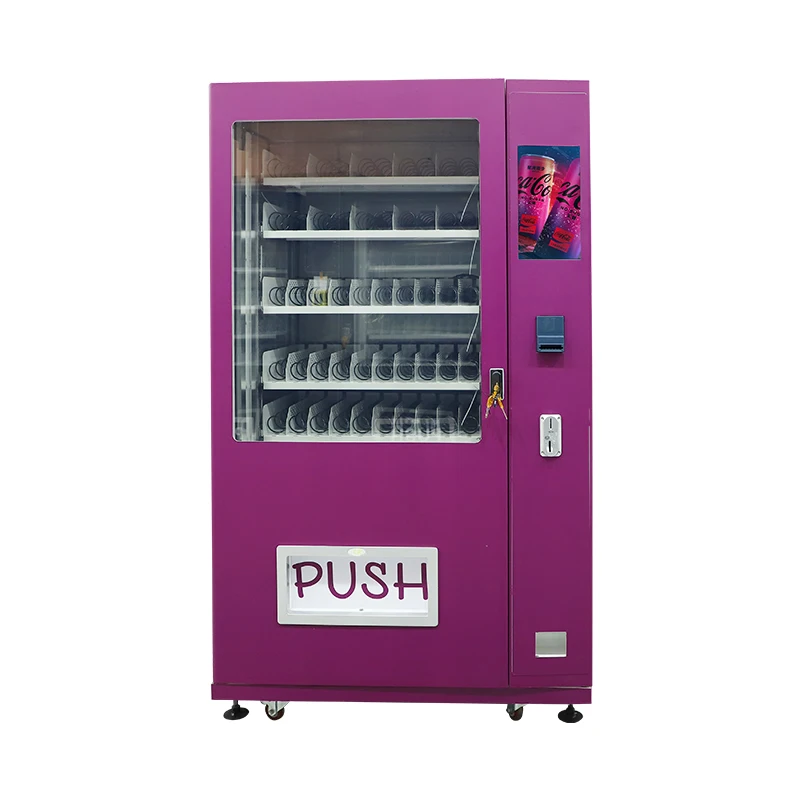 Mechanical Auto Snacks Soft Drink Combo Vending Machines For Sale slim ...