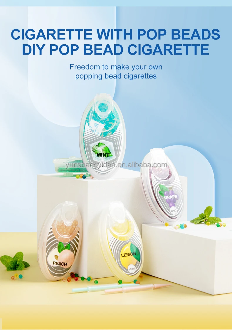Wholesale Multiple Fruit Banana Flavor Menthol Mint Capsule Cigarettes ...