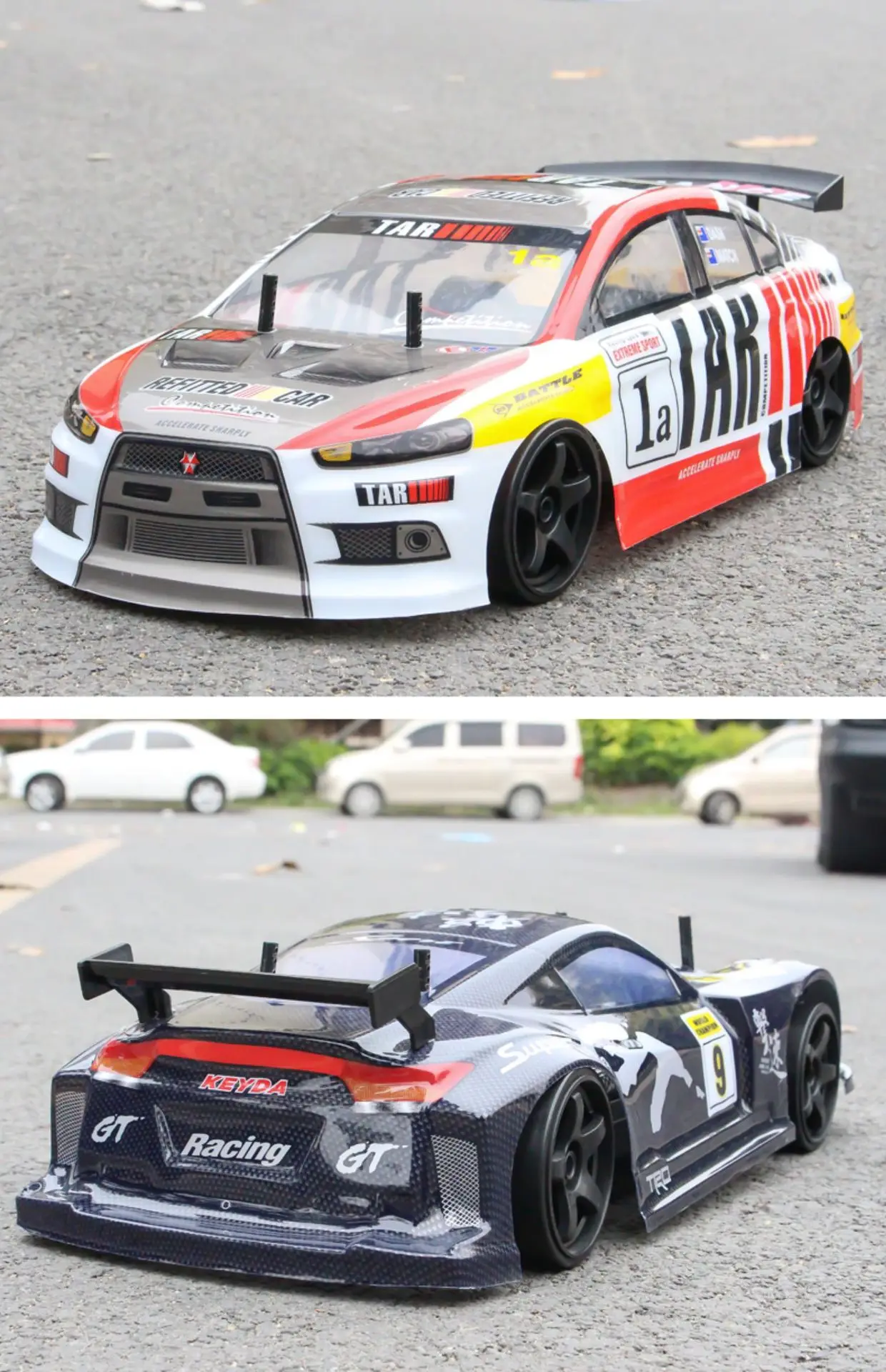 1/10 Full Scale 4wd Rc Car With Shock Absorption Off-road Sports Drift ...