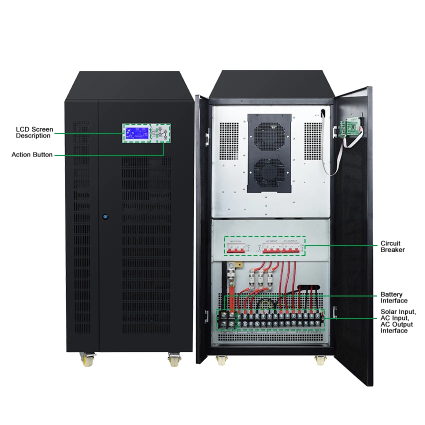 Alibaba.com: 60kw 3phase inverter solar system with 25kwh battery ...