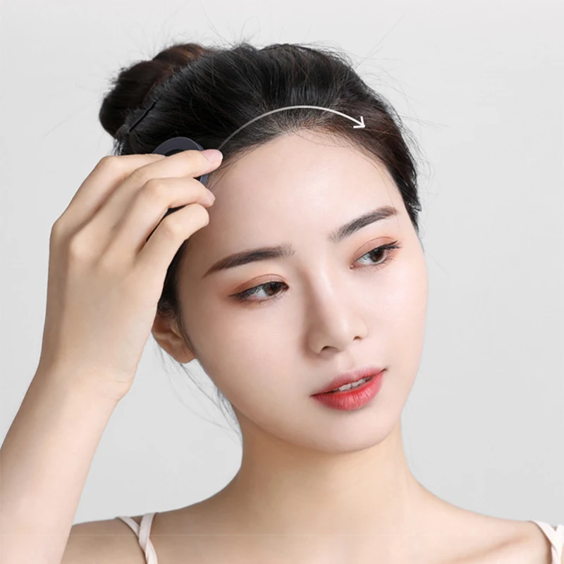 White Chalk on Hairline - Temporary Hair Dye Solutions