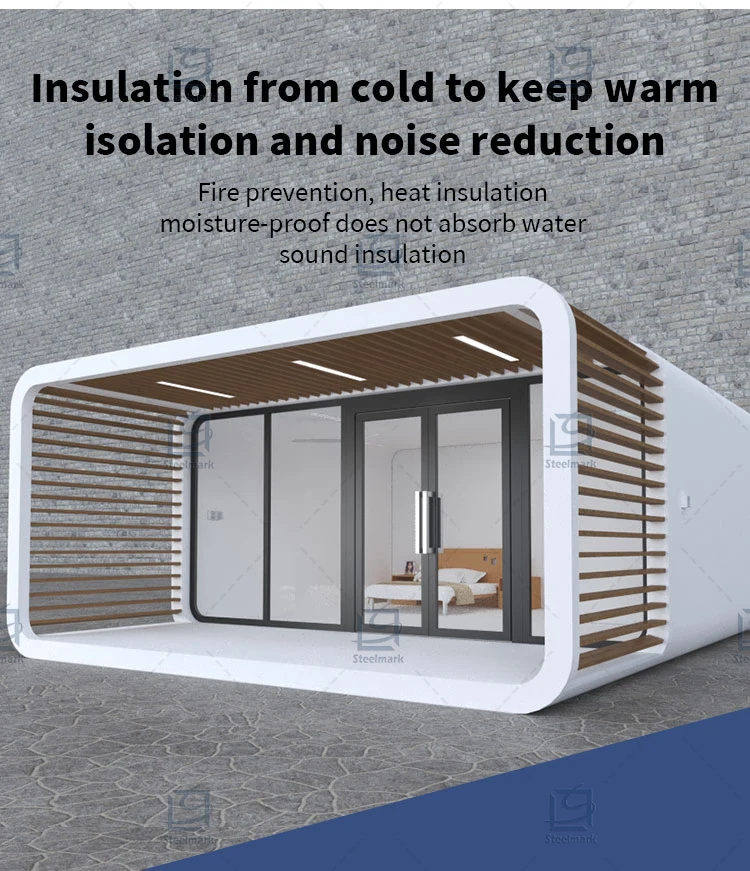 20ft 40ft Prefabricated Modular House Cabin Office Portable Home Pod ...