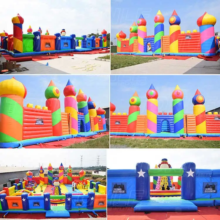 Very Popular The Big Bounce Inflatable Park The World's Biggest Bounce ...