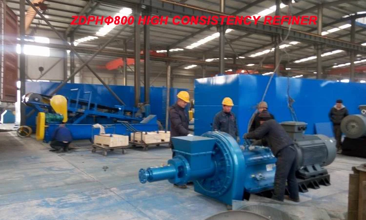 Mechanical Bamboo Wood Reed Paper Pulp Making High Consistency Refiner ...