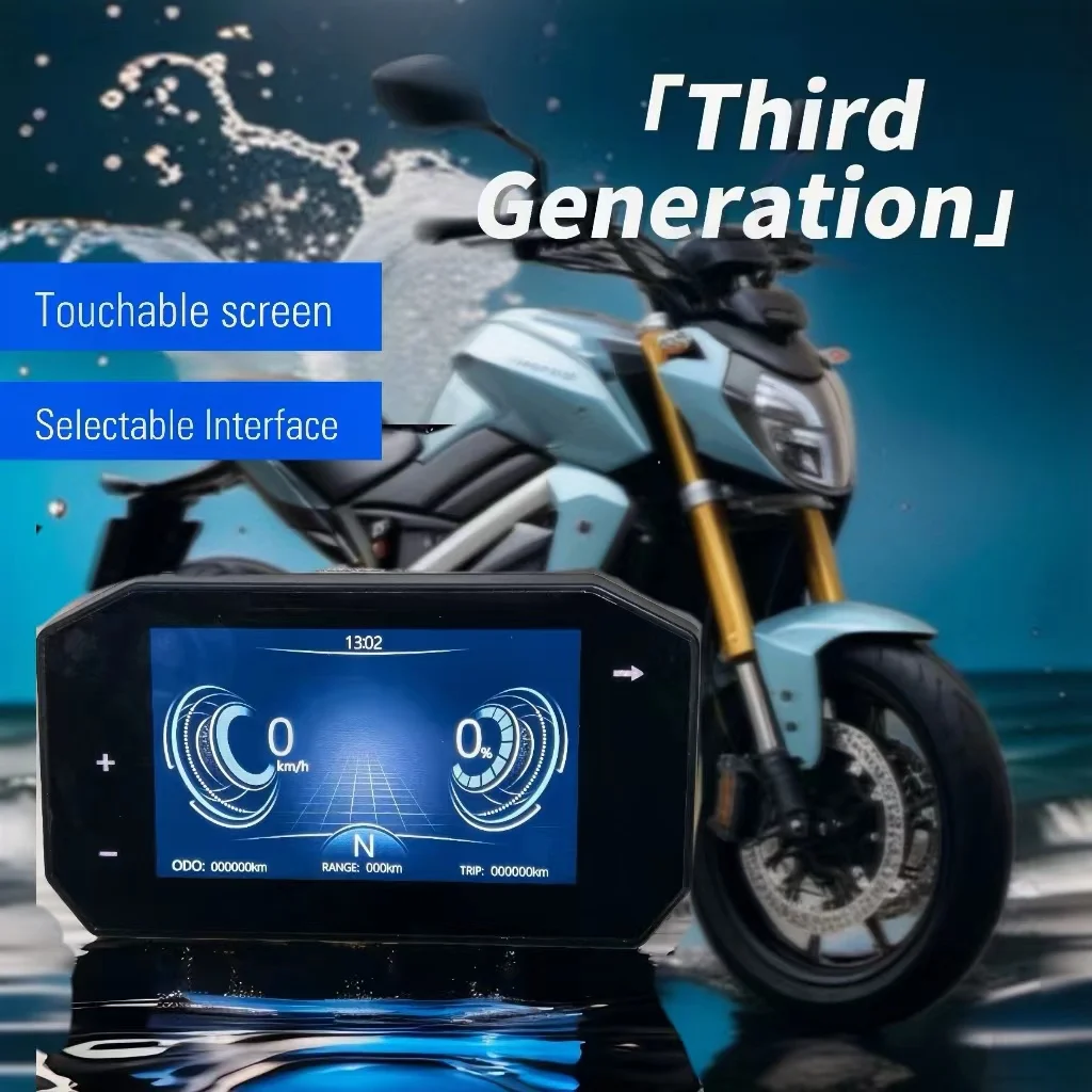 Third Generation Electric Bike TFT Digital Smart Touch Display for ...