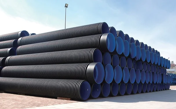 400mm Sewage And Drainage Dwc Pipes Corrugator Machine Plastic Hdpe ...