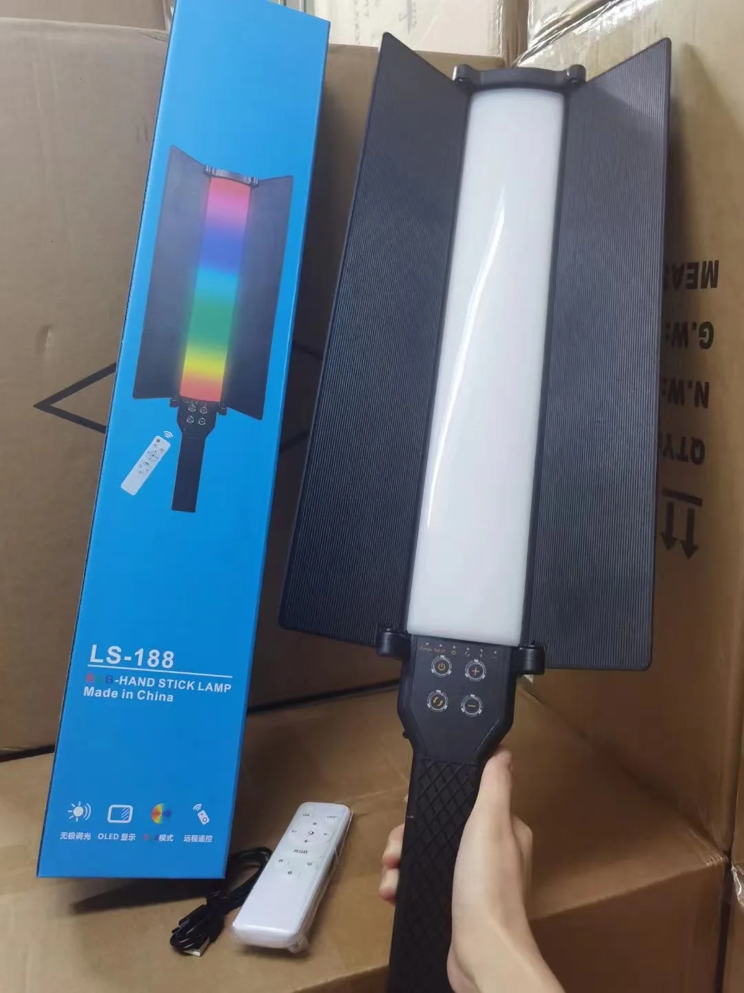 Wholesale Rgb Light Stick 25w High Brightness Handheld Full-color Rgb ...