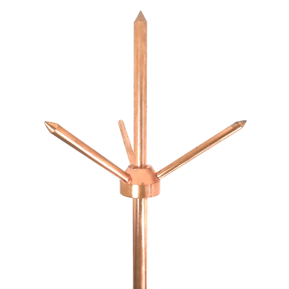 ABUK Copper Lightning Arrester Rod for Lightning Protection