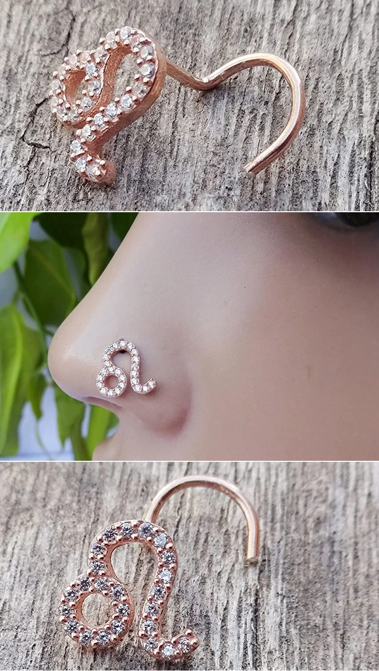 Wholesale Crystal Nose Ring Jewelry - Custom 14k Gold