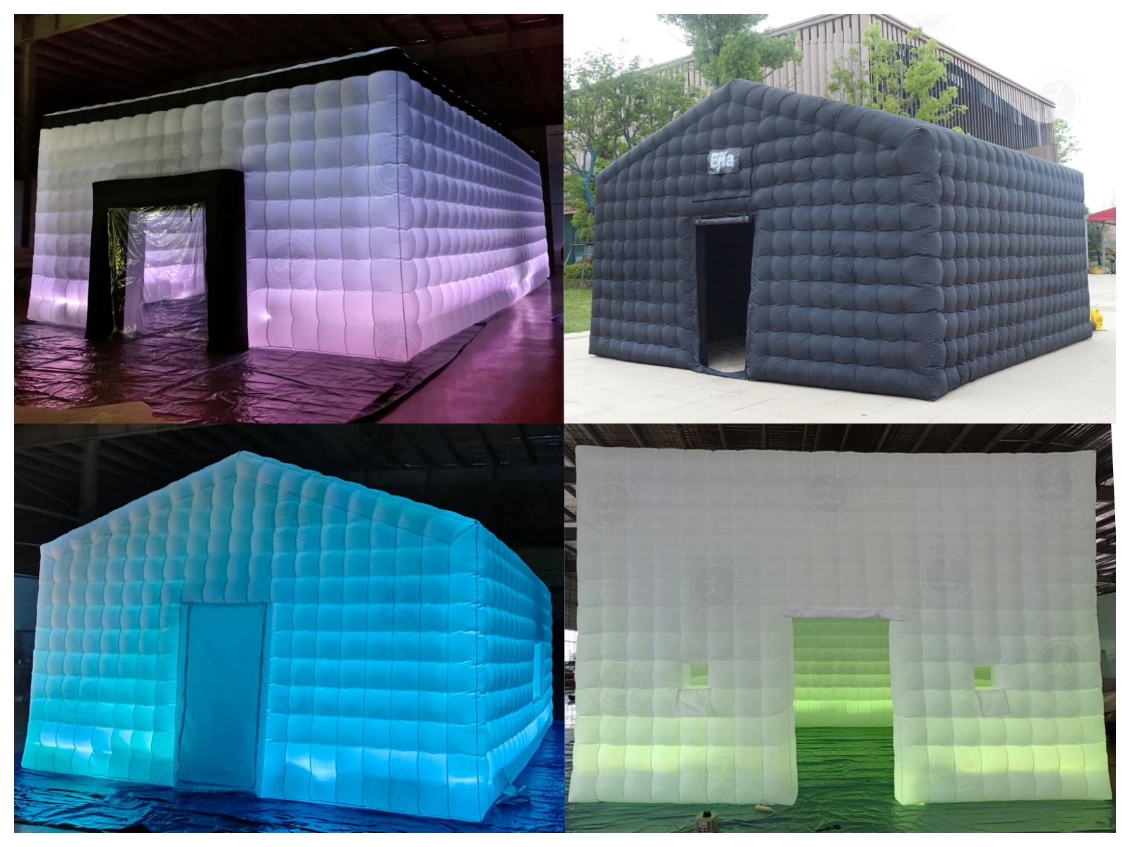 Backyard Disco Inflatable Nightclub Outdoor Igloo Tent Dome - Buy ...