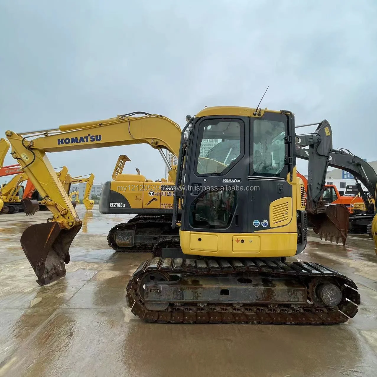 Used 7 Ton 8t Japan Komatsu Pc78-8 Crawler Digger Machine Mini ...