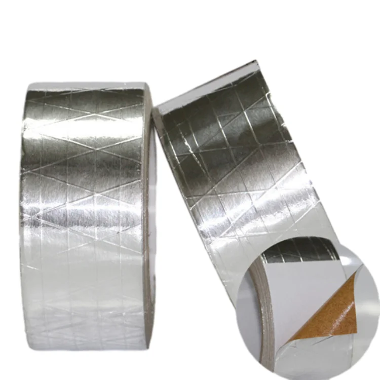 Heat Resistant Glass Fiber Reinforced Aluminum Hvac Foil Kraft Paper ...