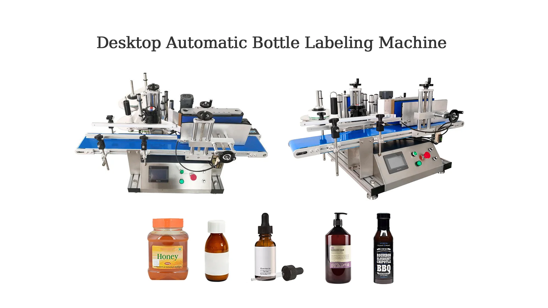 Kefai Full Auto Desktop Round Bottles Sticker Labeling Machine Made In ...