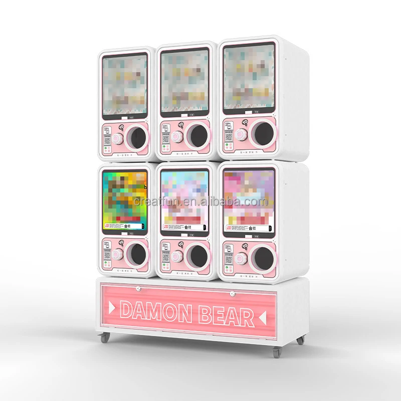 Japanese Gashapon Vending Capsule Toys Game Machine Mini Metal & ABS ...