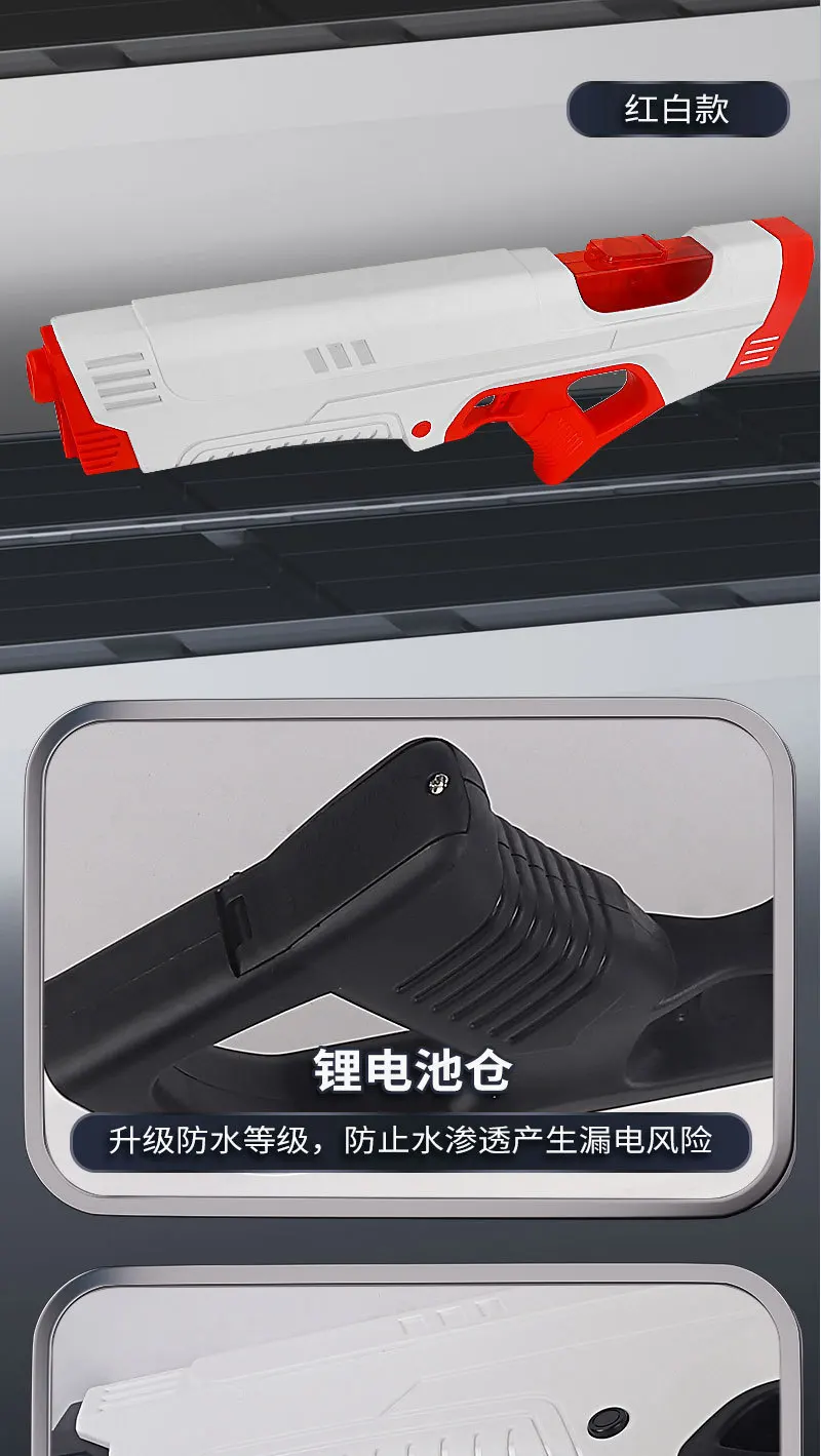 2024 Auto Sucking Battery Powered Strongest Water Gun Electric Water Squirt Gun - Buy Automatic ...