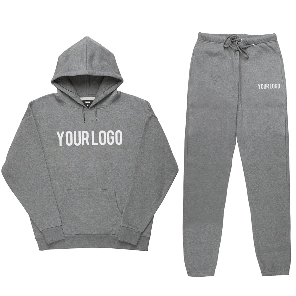 Stacked Sweatpants and Hoodie Set - Unisex Custom Designs
