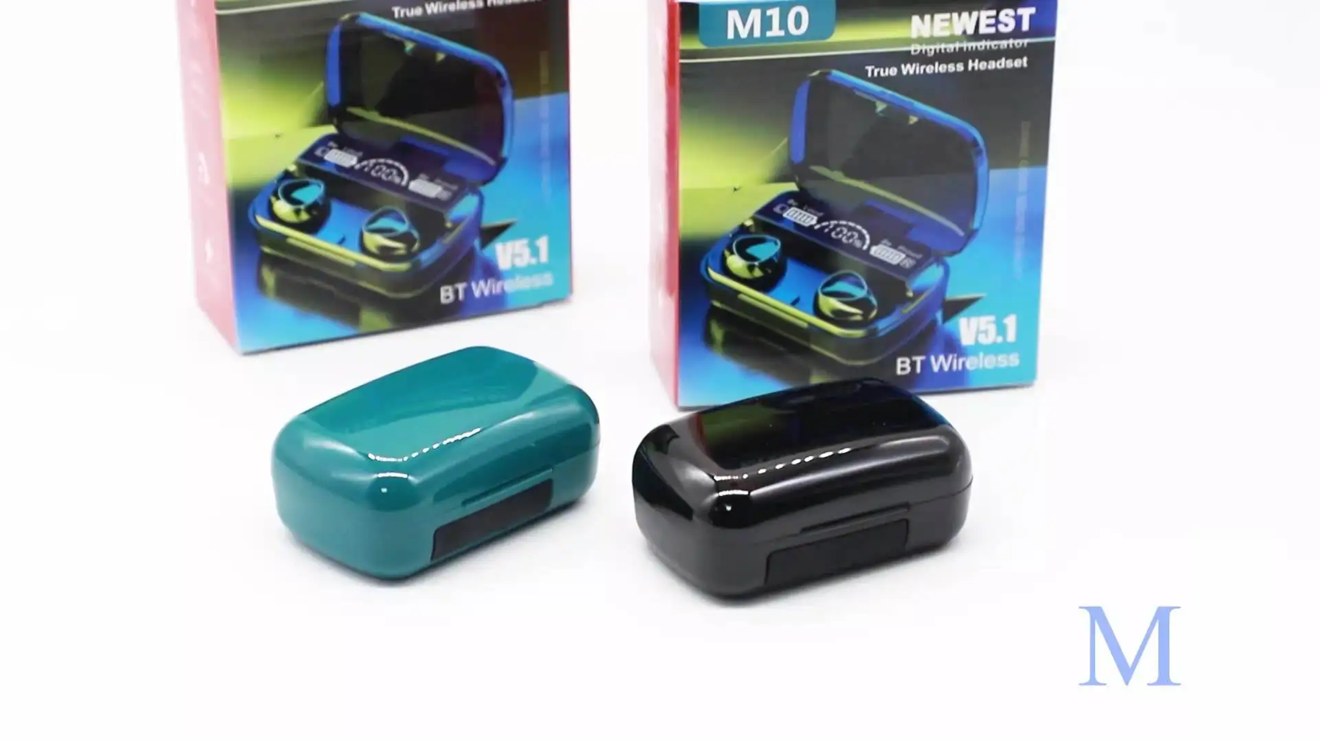 Wholesale Hot Selling Cheap F9 Wireless Earbuds with LED Screen Display