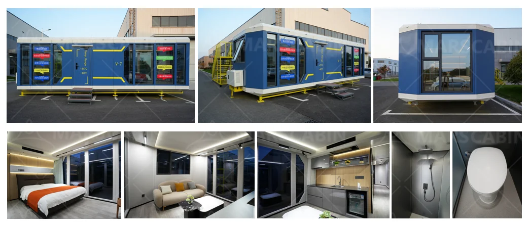 Modular Home - Eco Tiny House with 2 Bedrooms & Kitchen