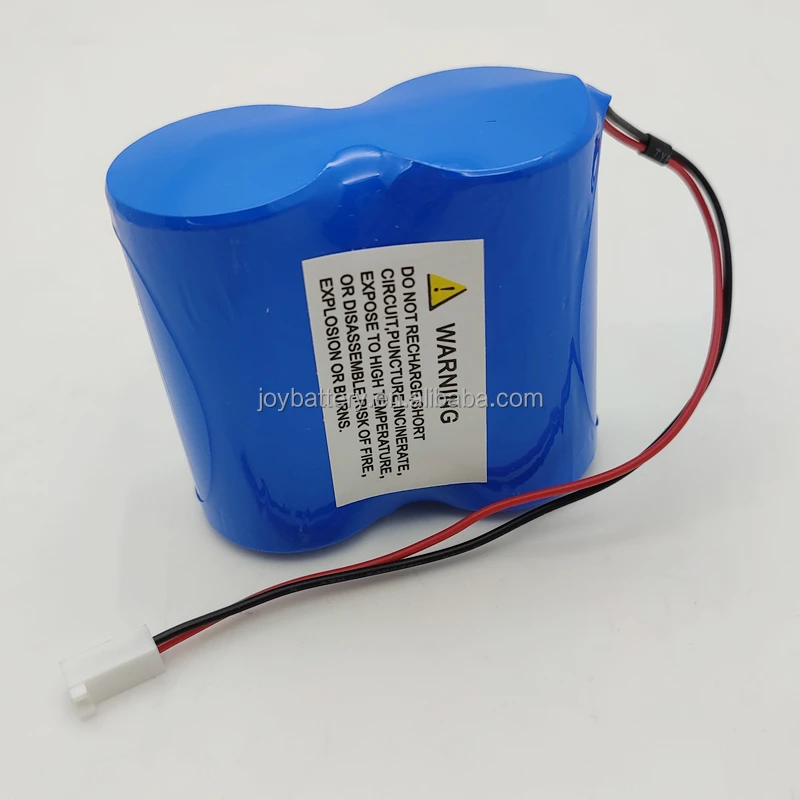 Er34615 2s 7.2v 19000mah 19ah D Size Non-rechargeable Battery Pack For Wm-bus Water Meter Itn ...