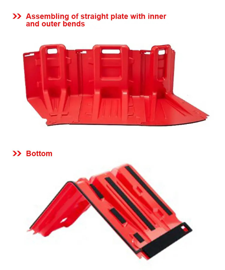 China Factory High Quality Portable Plastic Flood Barrier Block ...