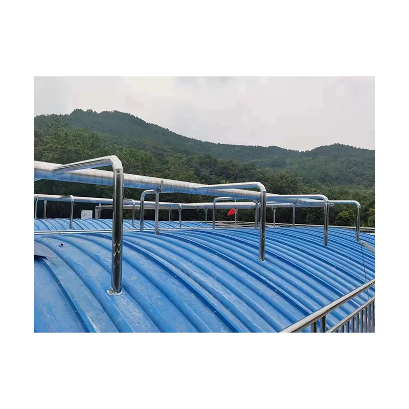 Customized Glassfiber Wastewater Tank Cover Frp Grp Odor Collection ...