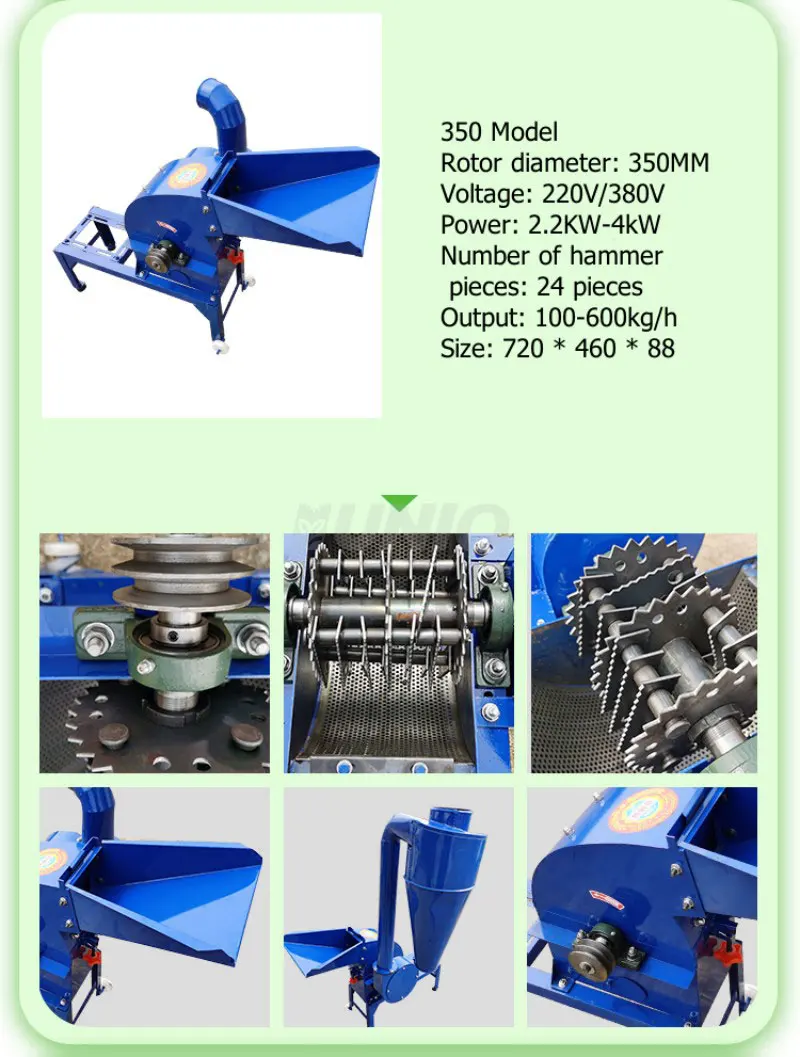 Multifunctional Self-suction Silage Cornstalk Straw Grass Chopper ...