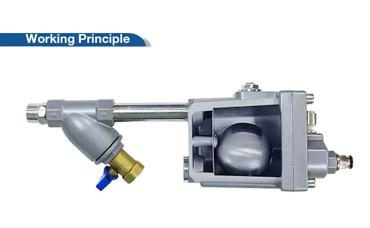 Zero Air Loss Condensate Drain with Automatic Cleaning