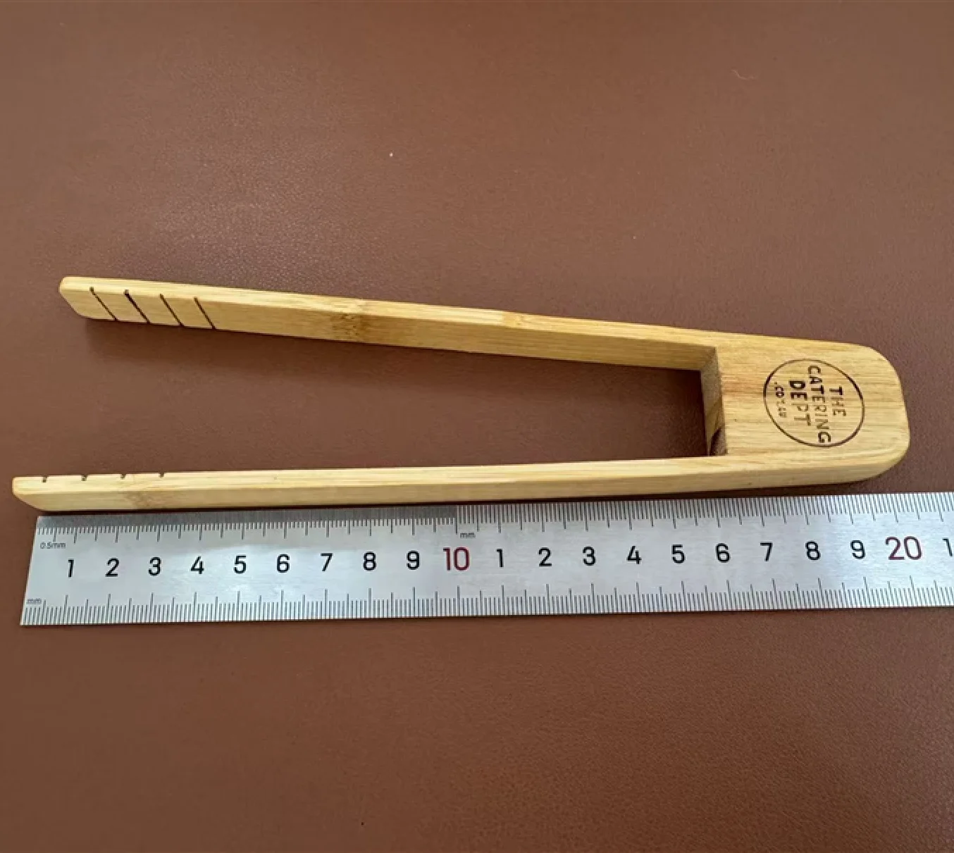 Reusable Classic Simple Design Bamboo Toast Tongs, Ideal for Toaster ...