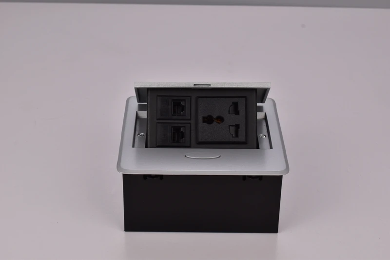 Conference Table Power Sockets With Network Port Desk Outlet Socket Box ...