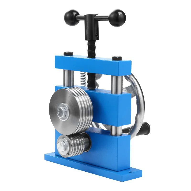 Hand-Cranked Bracelet Making Machine with 7 Pairs Rollers for Efficient ...