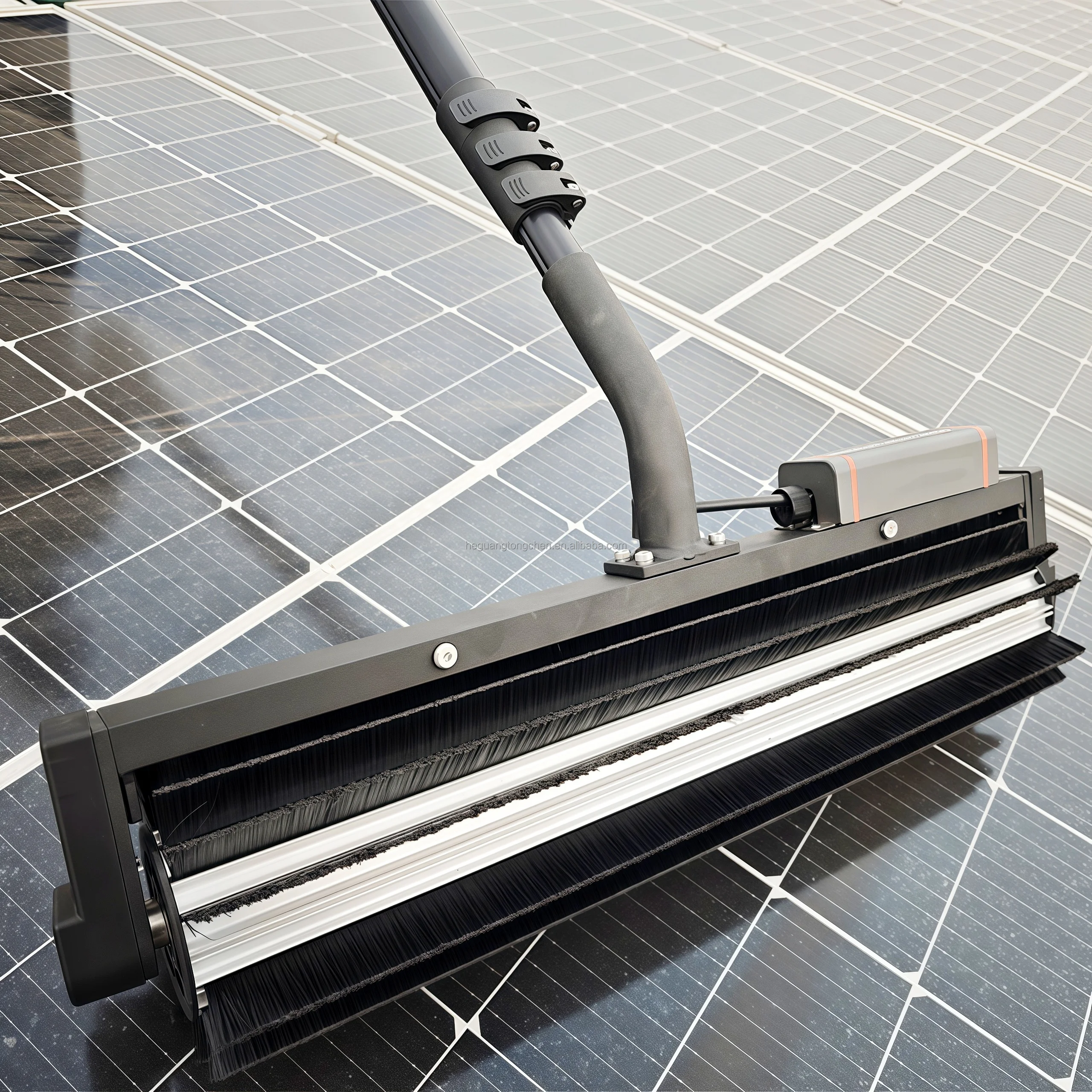 Telescopic Nylon Roof Cleaning Brush Solar Panel Cleaning Machine ...
