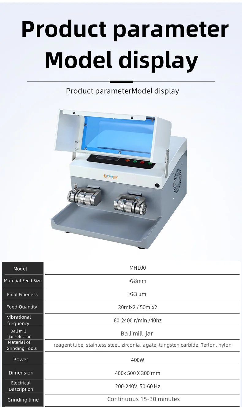 MITR Wet Dry Cryogenic XRF Laboratory Mini Portable Tissue Sample ...