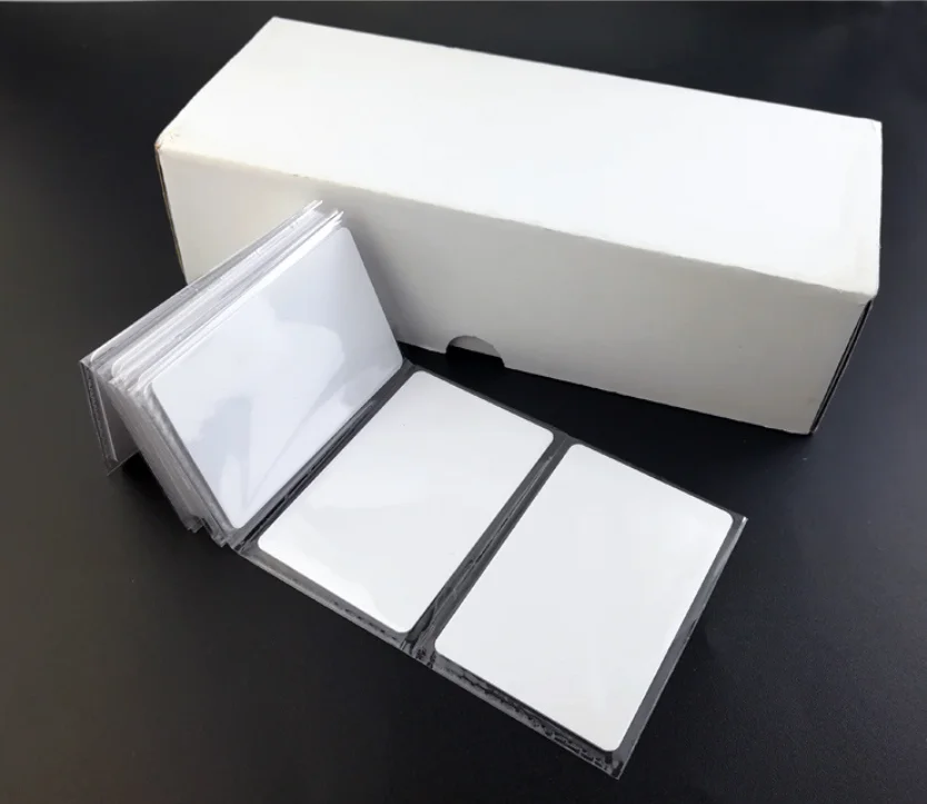 Blank White PVC Printable RFID Card 8m 10m UHF RFID Card NFC Rfid Card ...