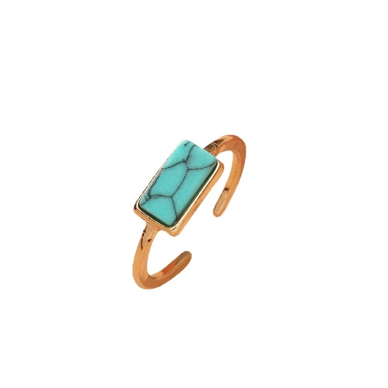 Fashionable Beautiful Open Foot Rings Vintage Turquoise Toe Rings For ...