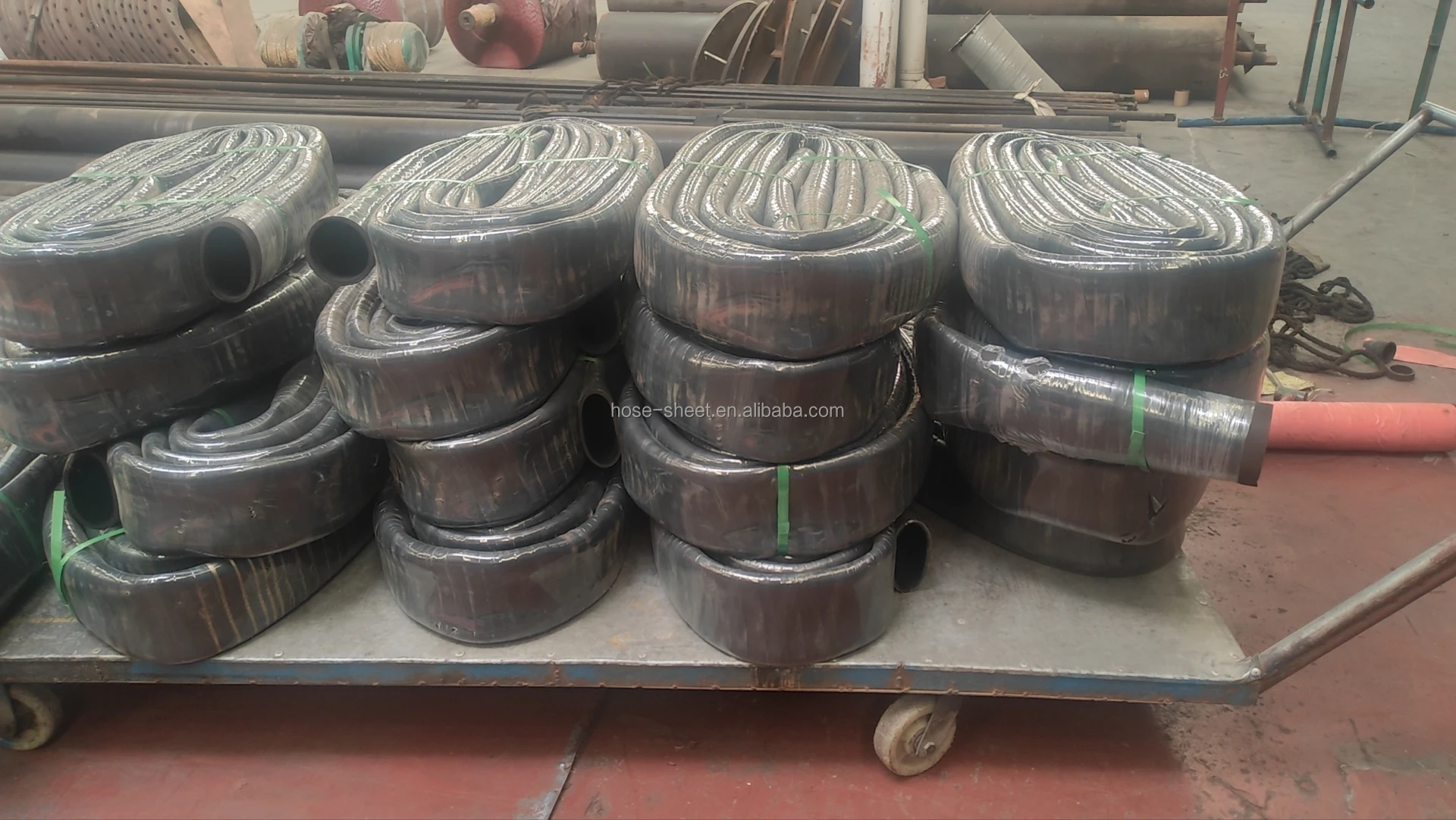 6 Inch Flexible Hose Natural Rubber Layflat Hose / Water Hose - Buy ...