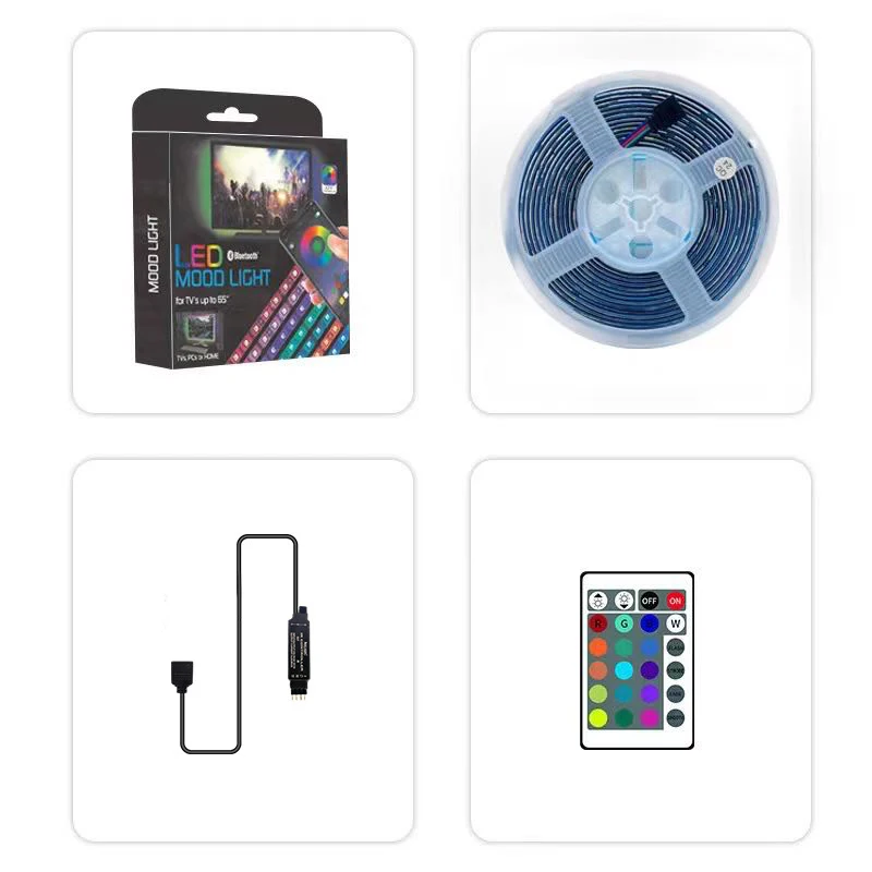 5050 RGB 5v LED Strip USB 10m 5m 3m 2m with Remote Control