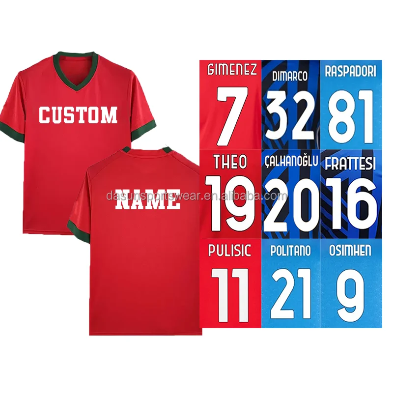 Wholesale 100% Polyester Soccer Uniforms - BFC Jersey 2025