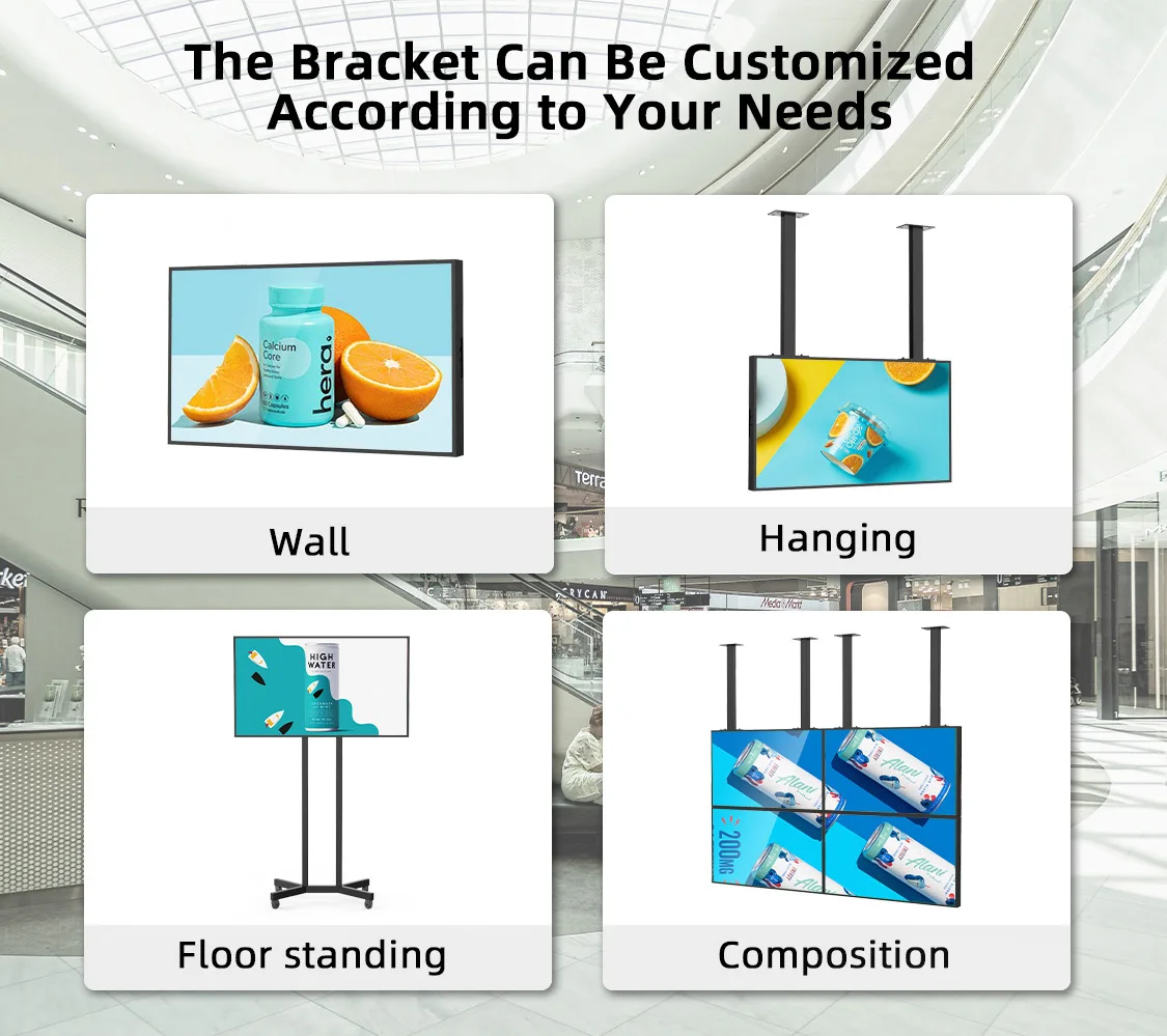 Marvel 55-Inch 4K LCD Display - Perfect for Shop Signage