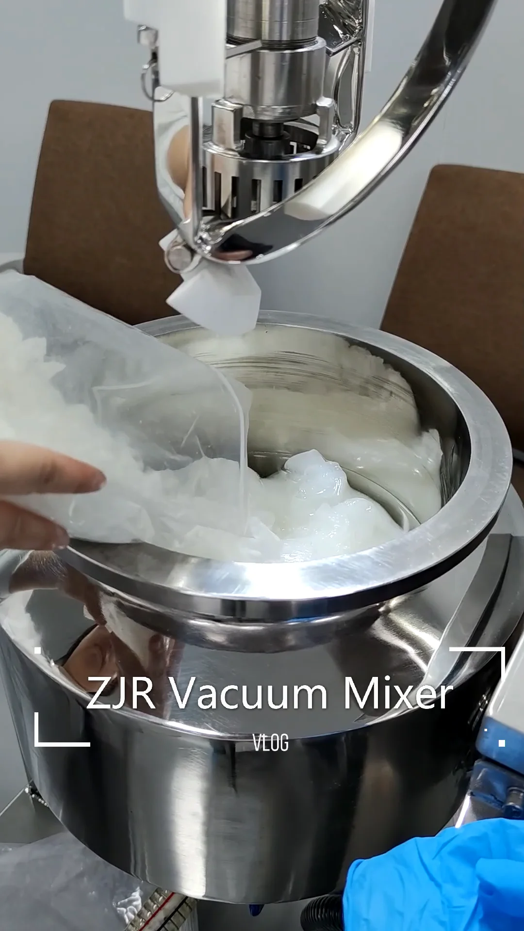 Mélangeur Émulsifiant Crème Et Lotion Sous Vide En Acier Inoxydable ...