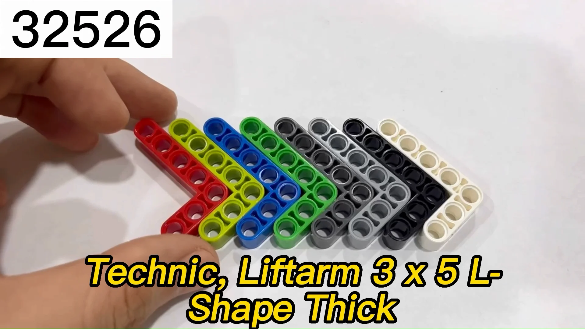 No.32526 Liftarm Thick Modified Shape 3x5 Plastic Diy Accessories Toy ...