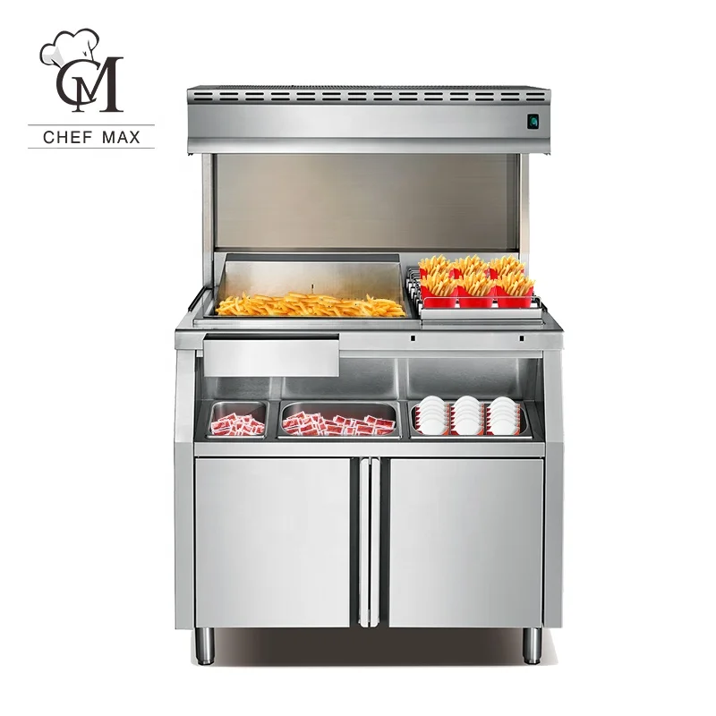 Commercial Kfc Electric French Fry Dump Station Stainless Steel Chips ...