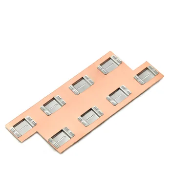 Custom Spacing Copper Busbar For 18650 Battery Spot Welding Copper ...